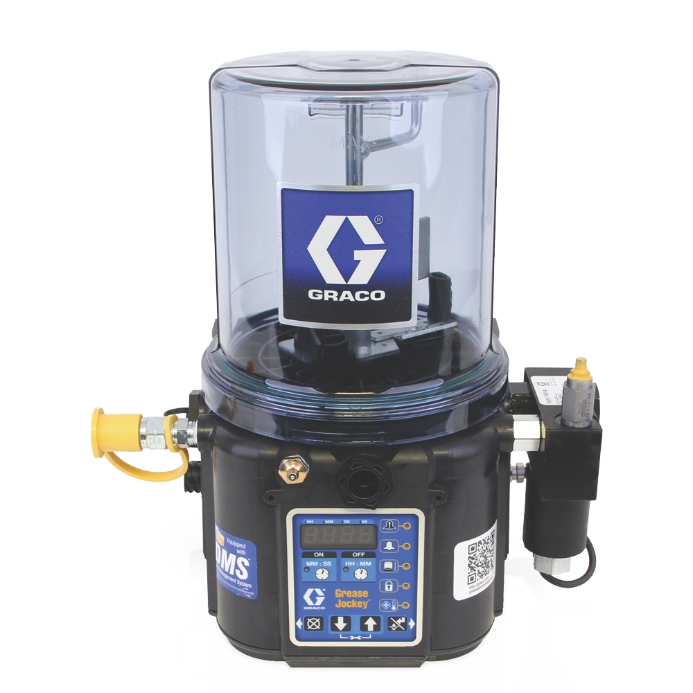 Graco 24Z958 - GREASE JOCKEY ELECTRIC PUMP,2L,24VDC,PREMIUM | Oil-Air ...