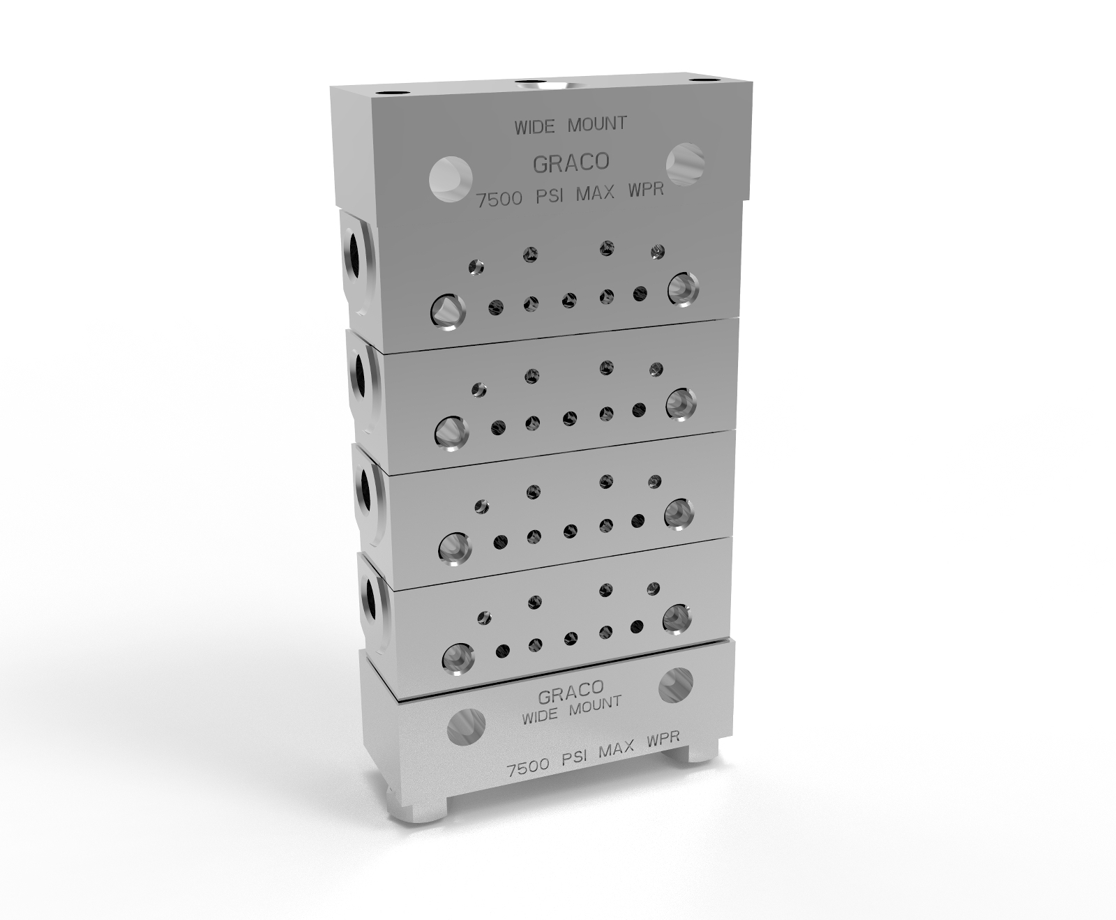 Graco 25T266 - PLATE, BASE, 4 SECTION, MHH, WIDEMT | Oil-Air Products