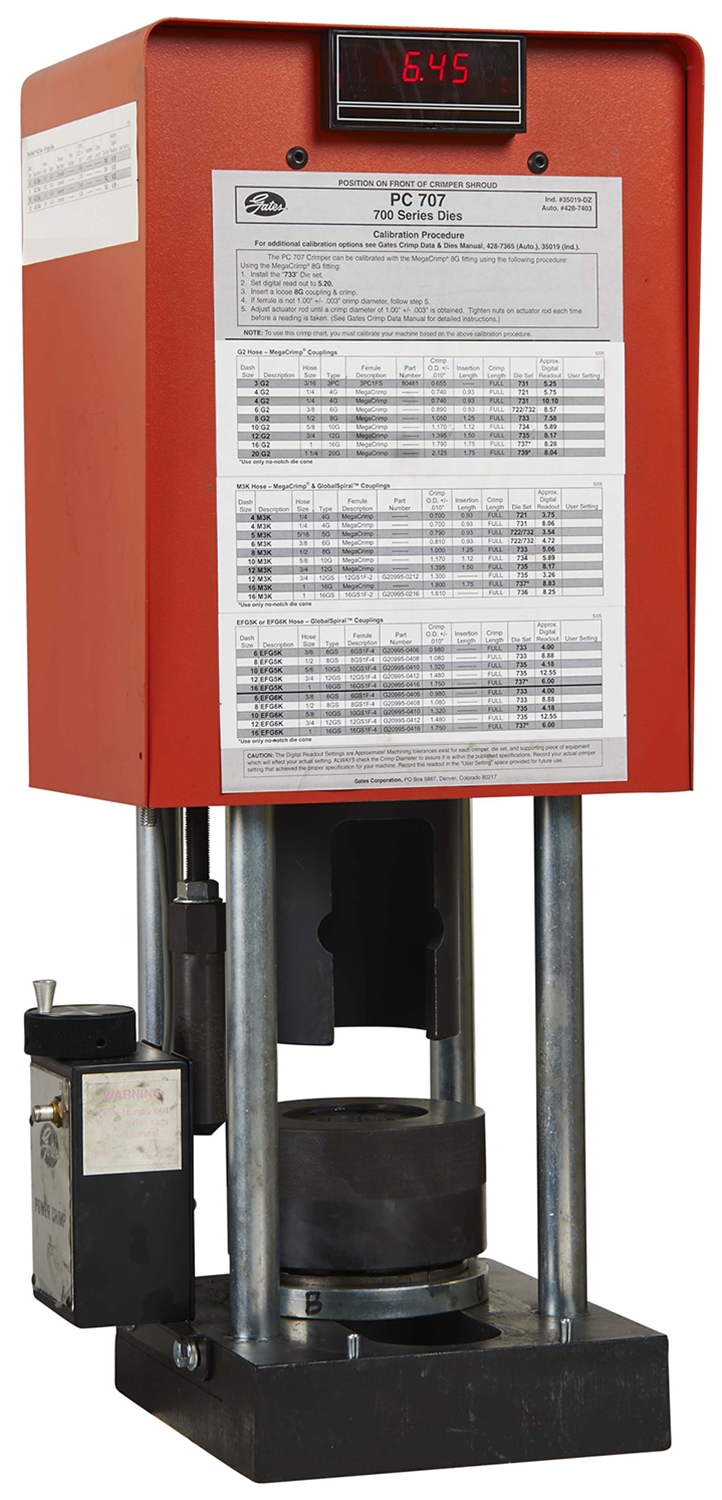 Gates | 748000467. PC707 230V. Crimpers, Pumps & Swagers | Oil-Air Products